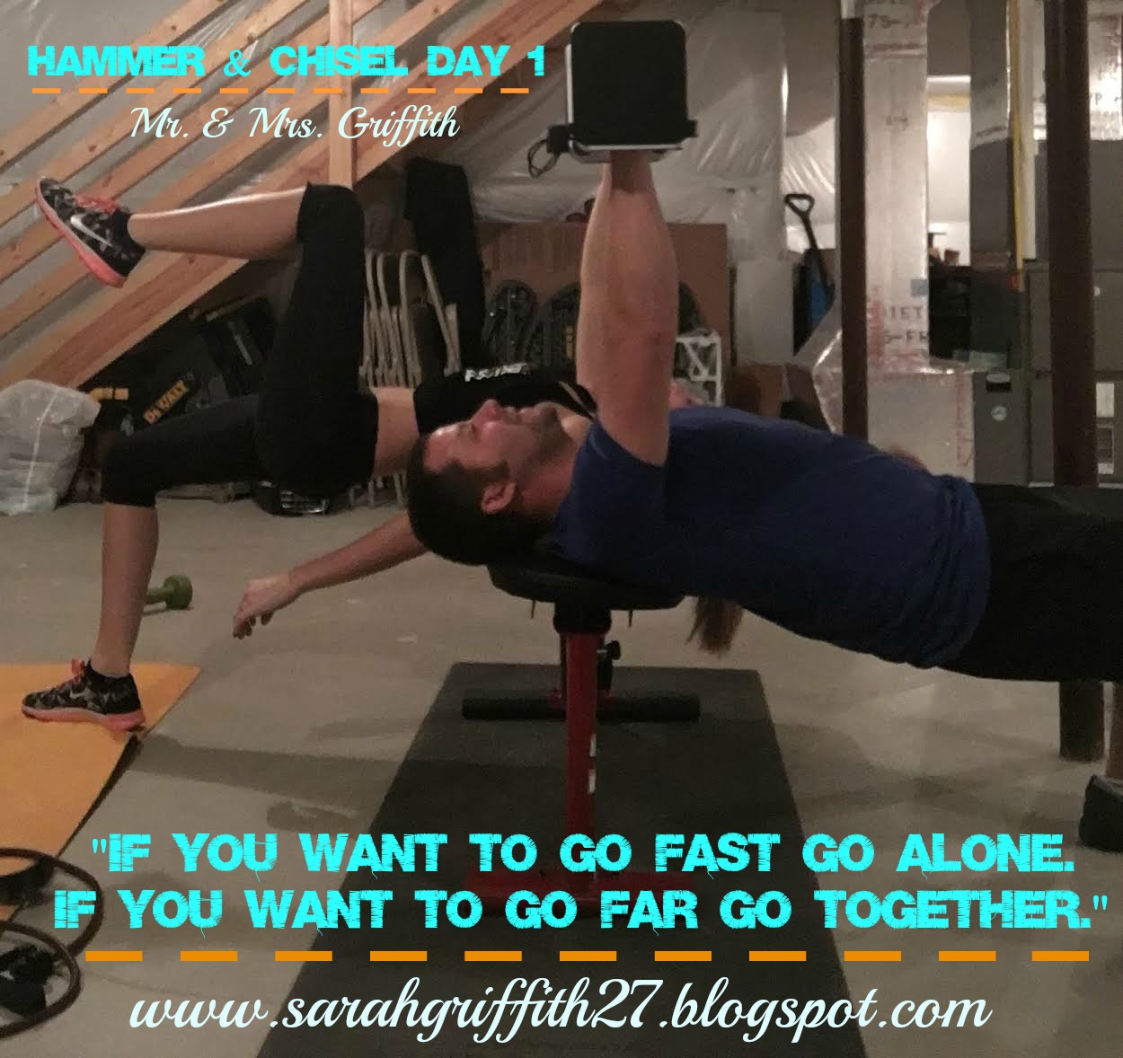 Sarah Griffith - : The Master's Hammer & Chisel Week 1 Review