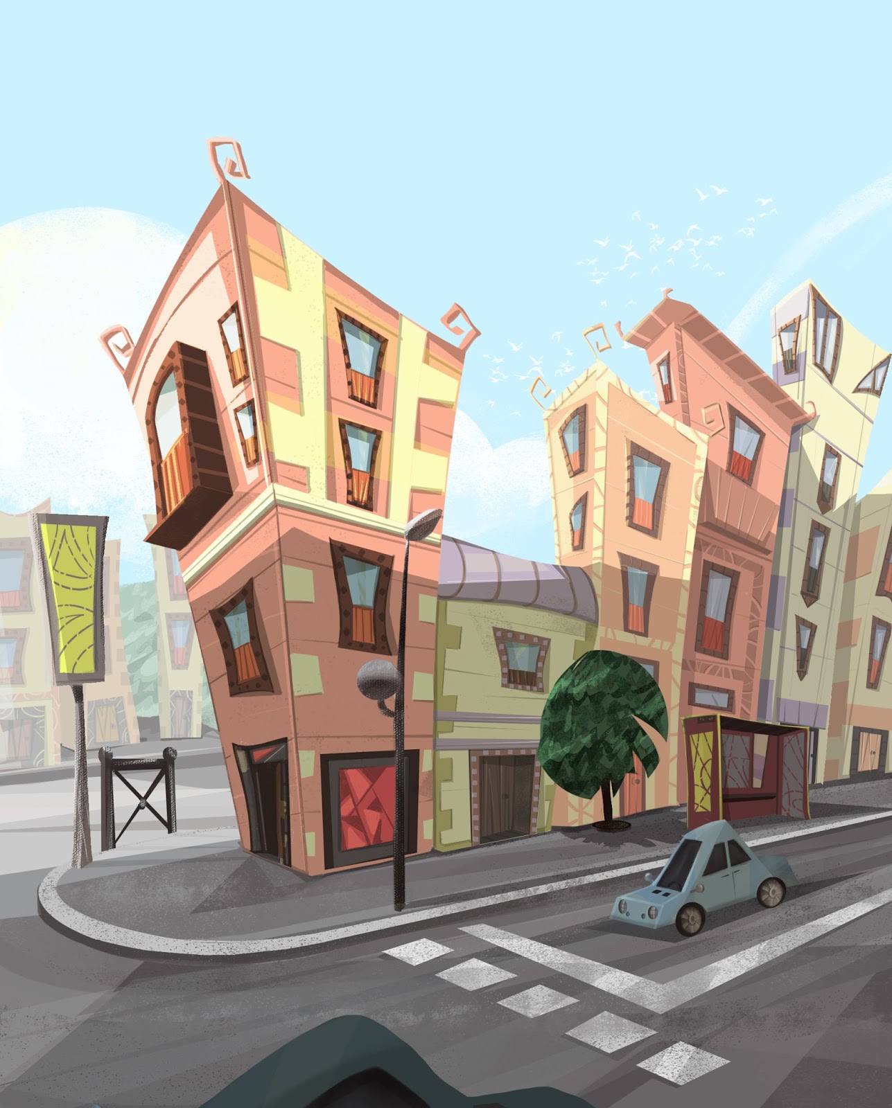 .: Cartoon Cities