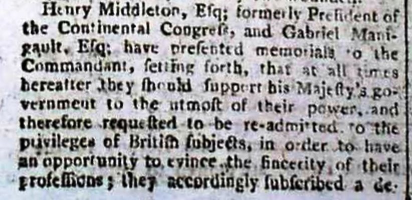 President Henry Middleton