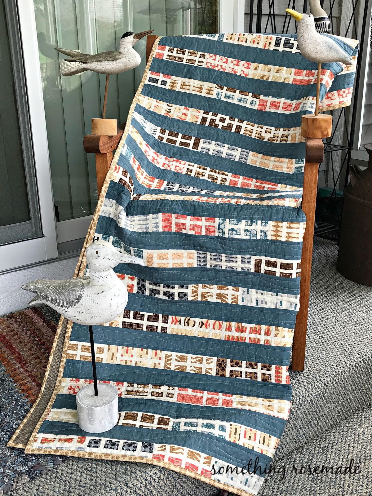 something rosemade: The Regatta Quilt is a Finally Finished.