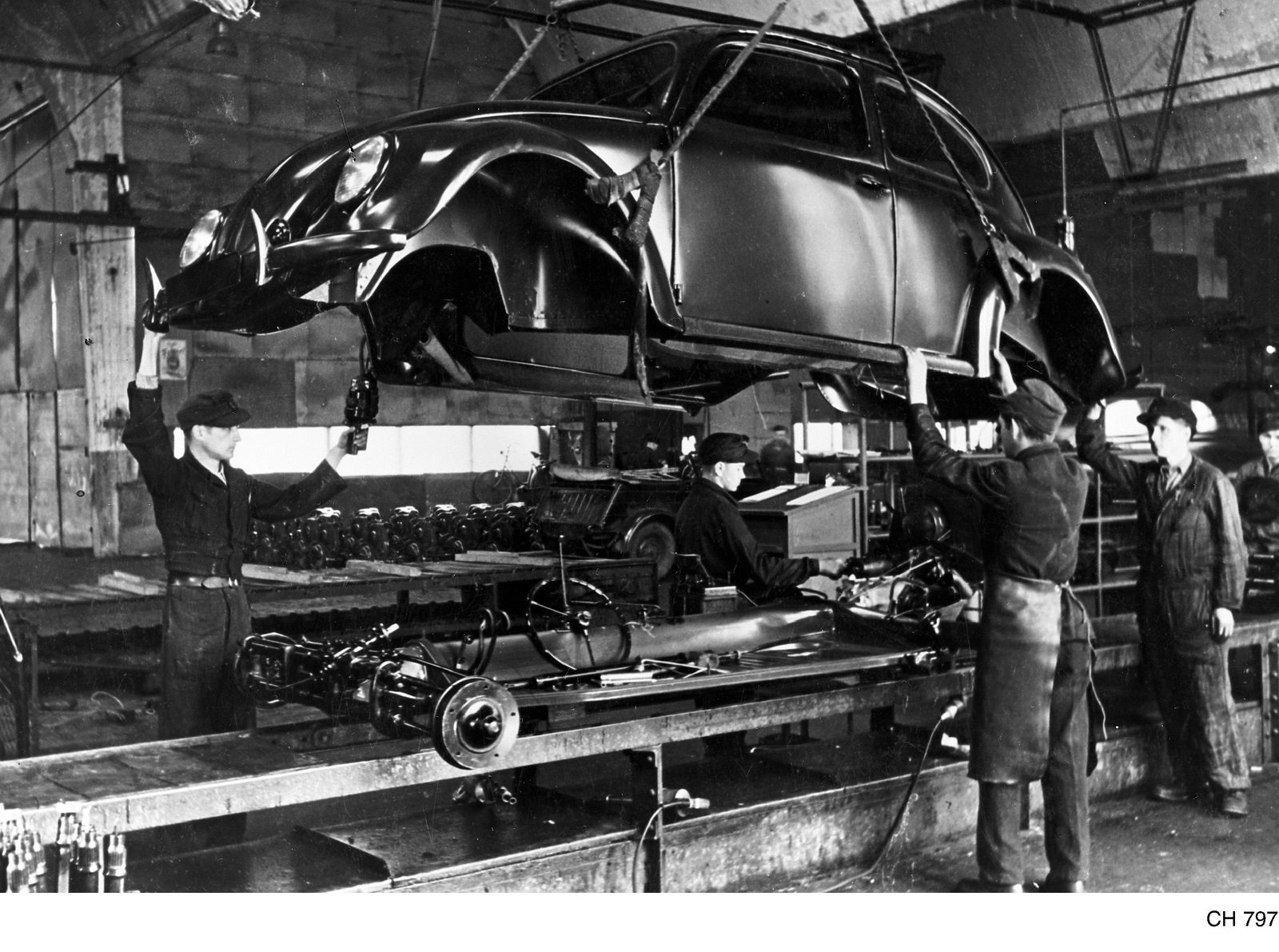 It’s Been 70 Years Since The First VW Beetle Rolled Off The Production ...