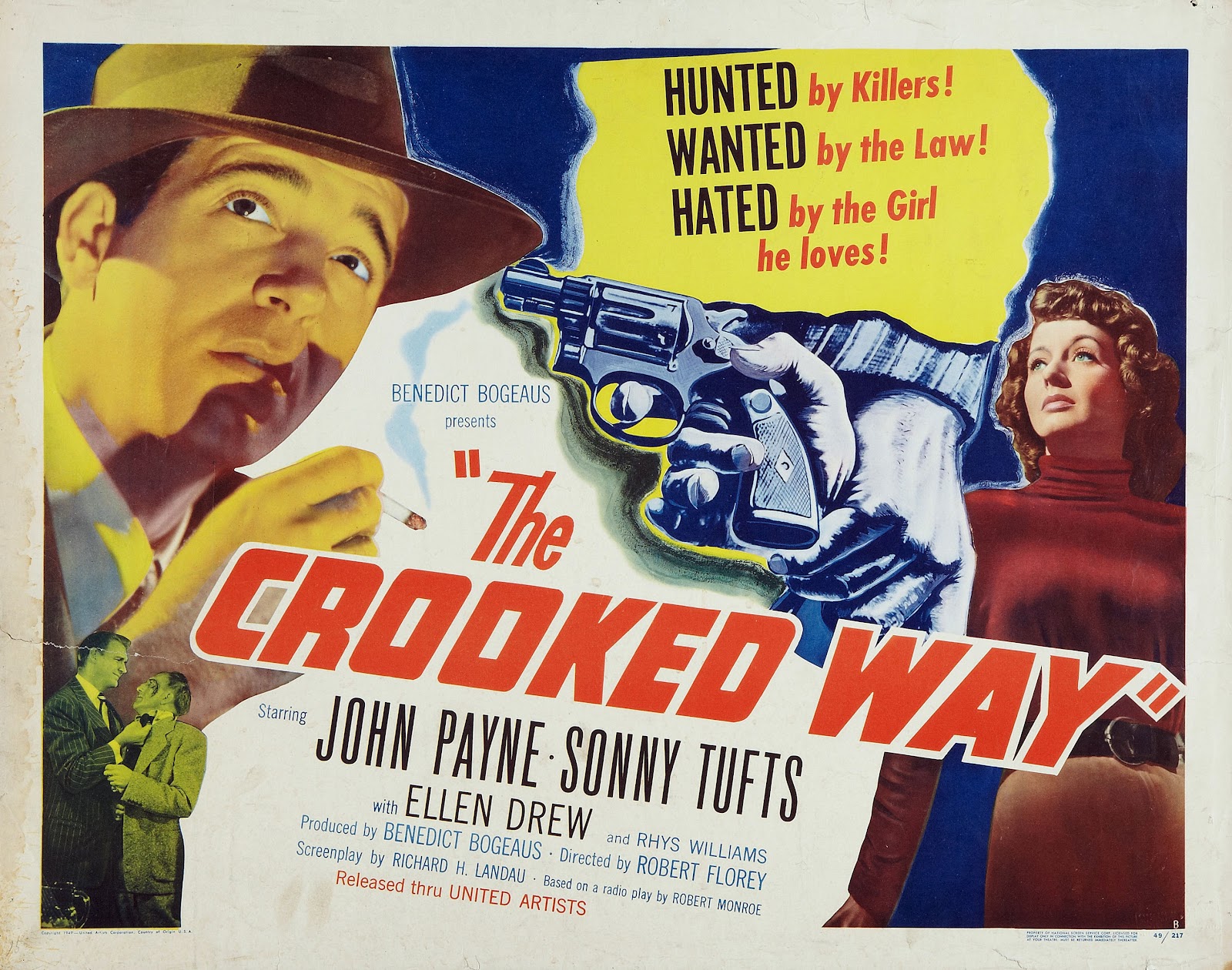 Laura's Miscellaneous Musings: Tonight's Movie: The Crooked Way (1949)