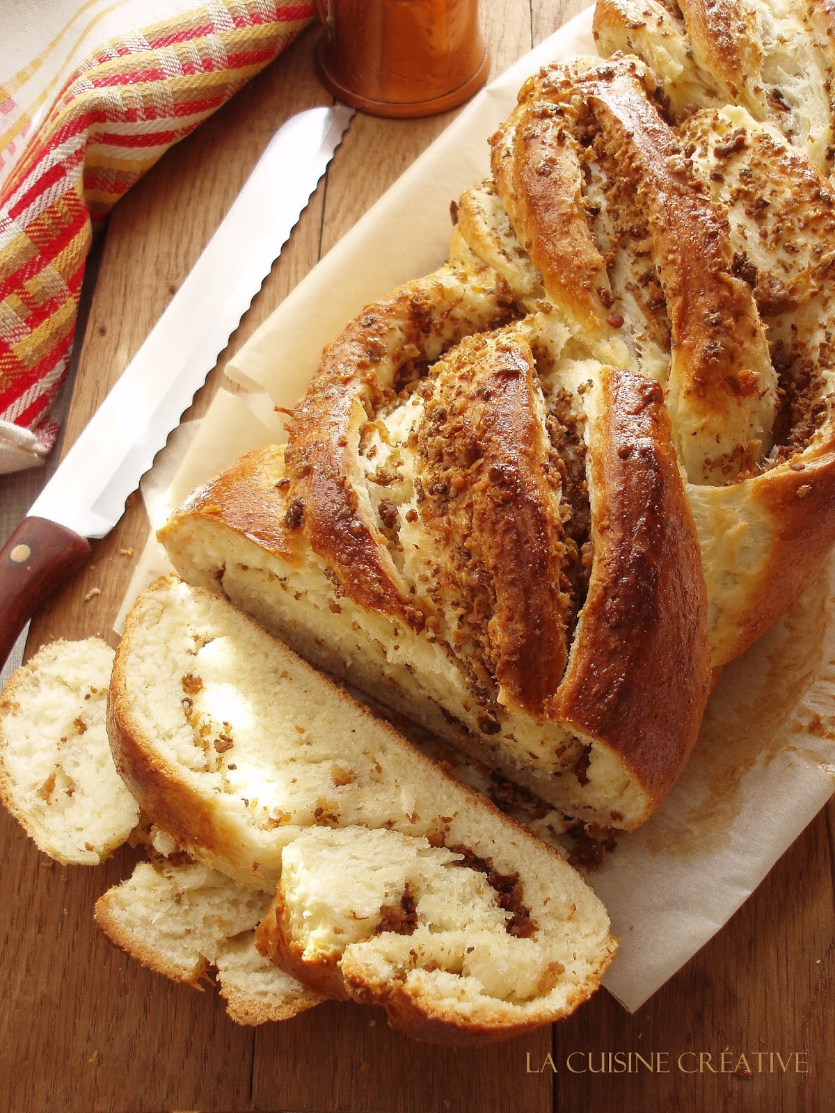 La cuisine creative: Pletenica sa čvarcima