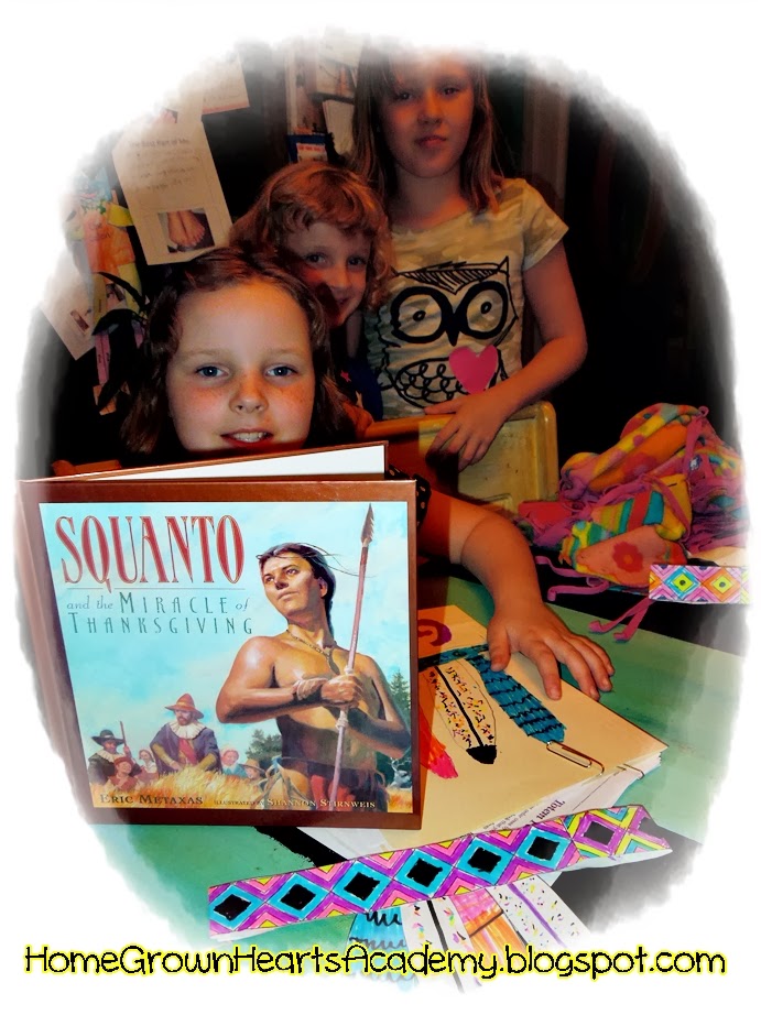 Home Grown Hearts Academy Homeschool Blog: Native American Unit - Day 2