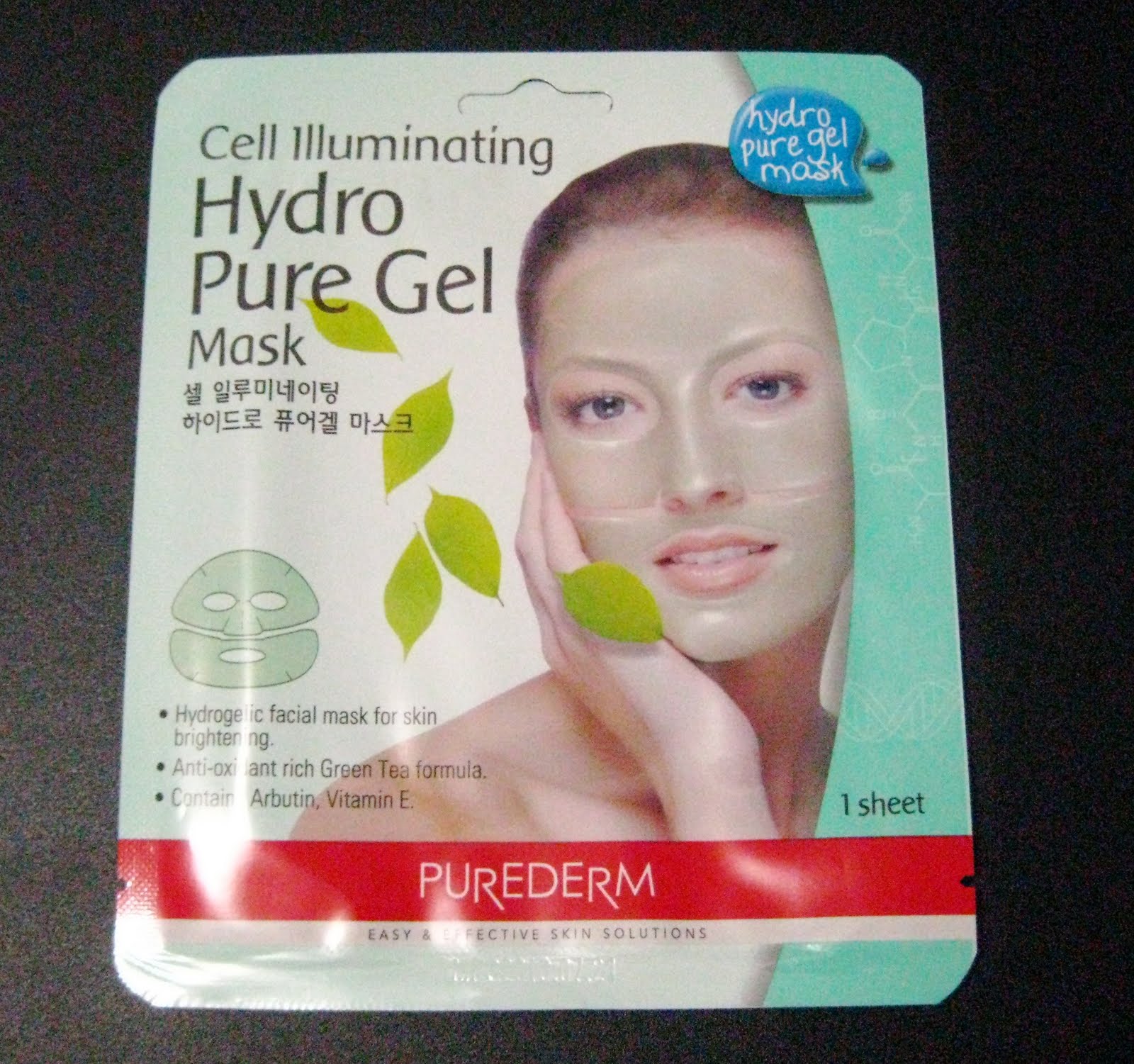 PRODUCT SPOTLIGHT: PUREDERM HYDRO PURE GEL MASKS