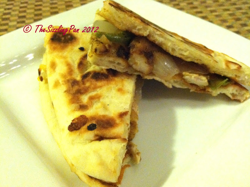 The Sizzling Pan: "Fusion Cuisine"- Tandoori Chicken and Naan/Roti ...