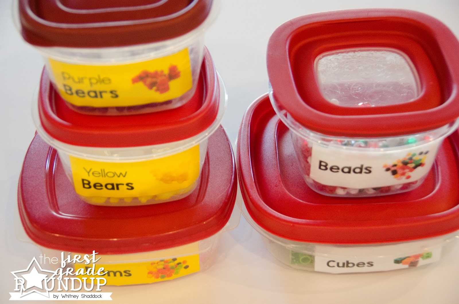 organizing Counting Collections in 1st grade - The First Grade Roundup