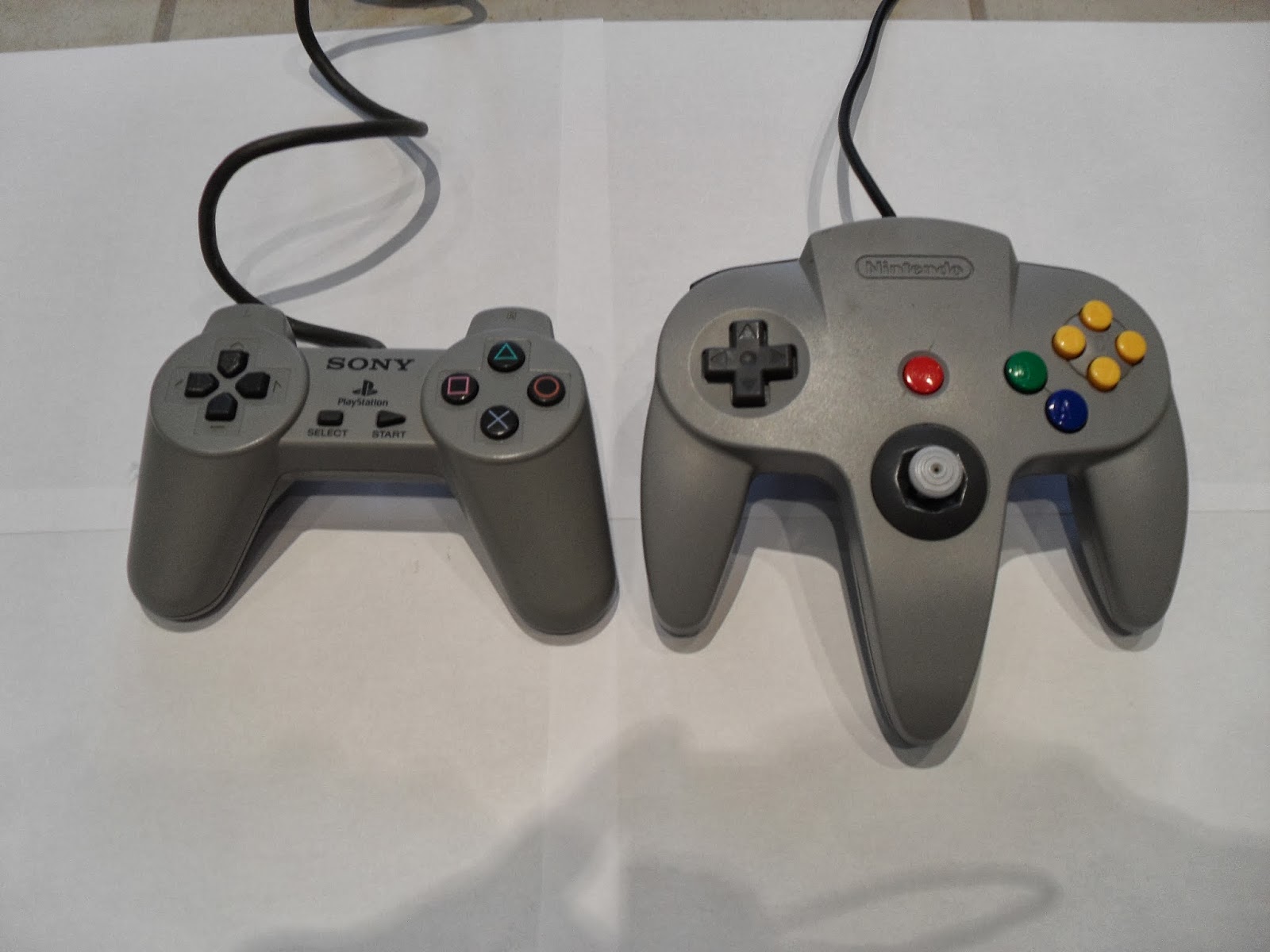 Nay's Game Reviews: Gaming History: Controllers
