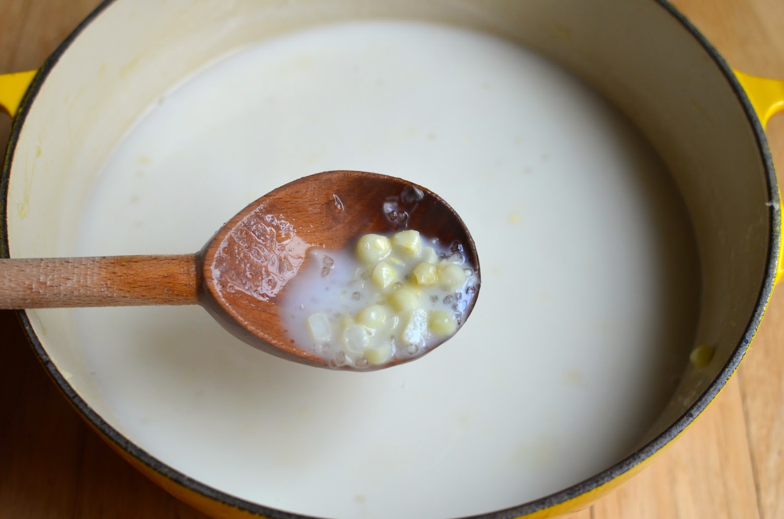 Playing with Flour: Vietnamese corn, coconut, and tapioca dessert soup ...
