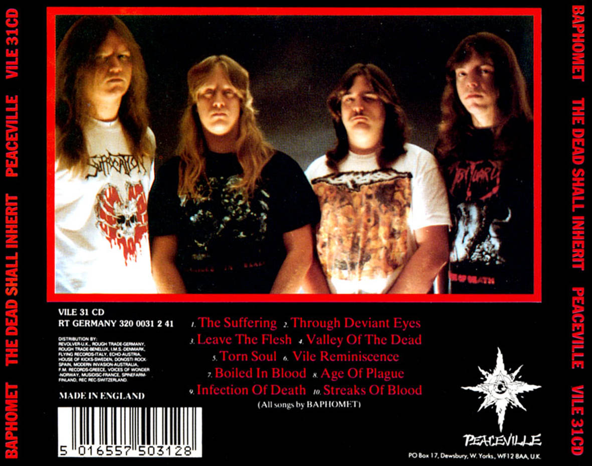 Namenlos: BAPHOMET - THE DEAD SHALL INHERIT