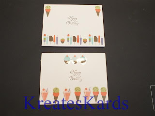 KreatesKards: Quick and Easy Cards Using Designer Stickers - Sweet Shop
