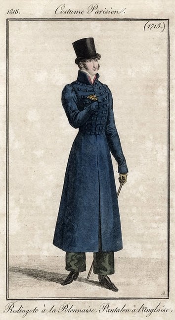 Zinne's Blog: Mens Regency Fashion 1815 - 1820