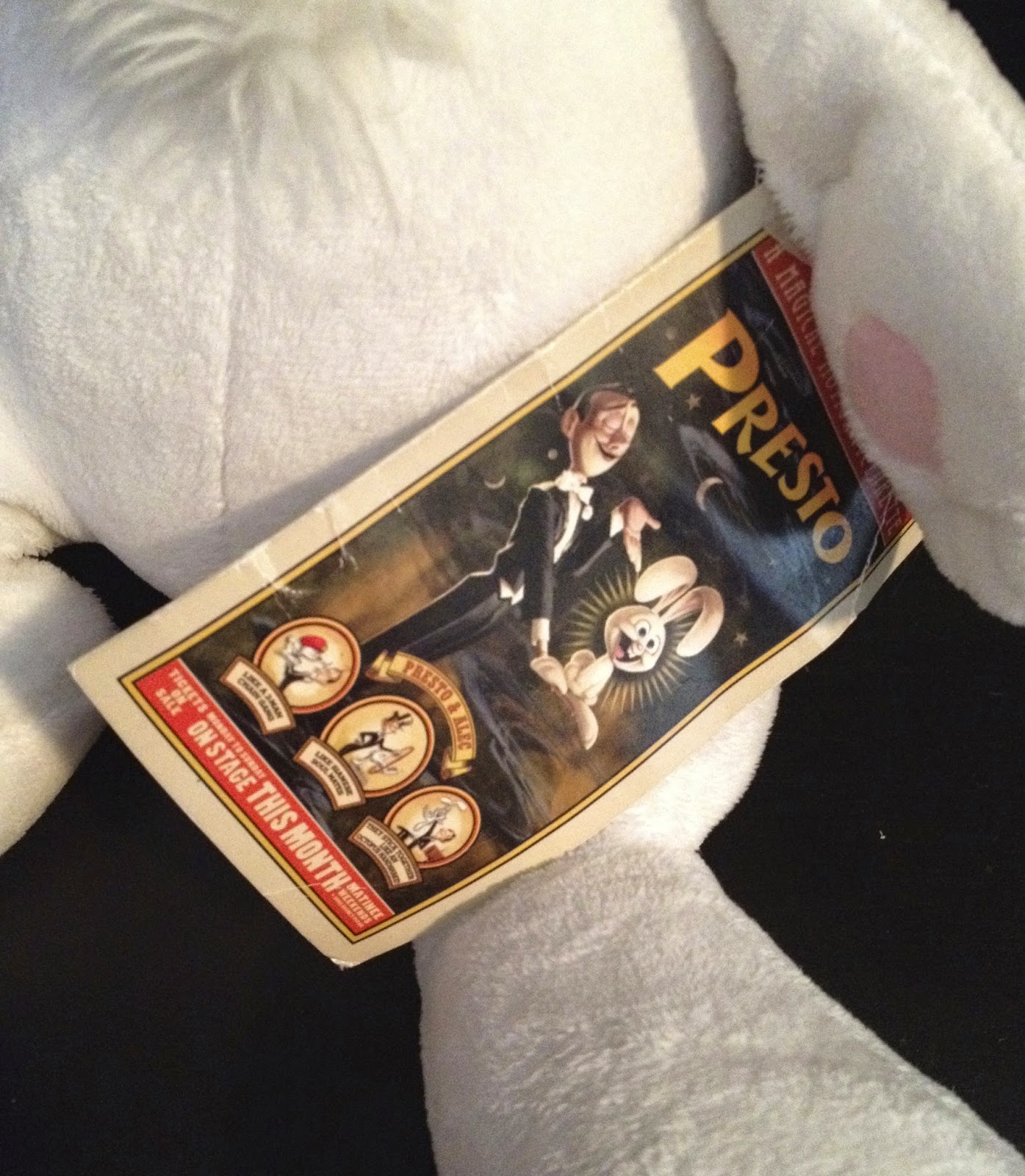 Dan the Pixar Fan: Presto: Alec Azam Plush