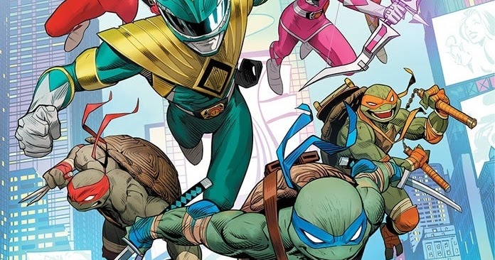 NickALive!: The Mighty Morphin Power Rangers Team Up with the Teenage ...