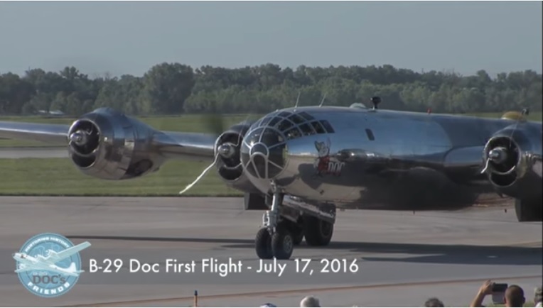 Jet & Prop by FalkeEins: B-29 Superfortress “Doc” first flight July ...