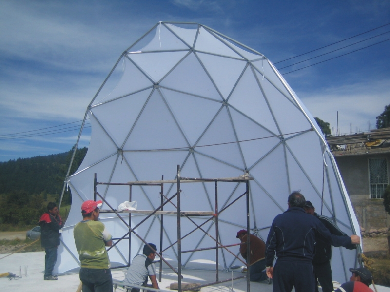 cubiertas ligeras: Domos Geodésicos