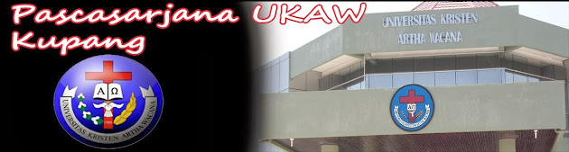 JADWAL KULIAH SEMESTER GANJIL TAHUN AJAR 2014 ~ Pascasarjana UKAW Kupang