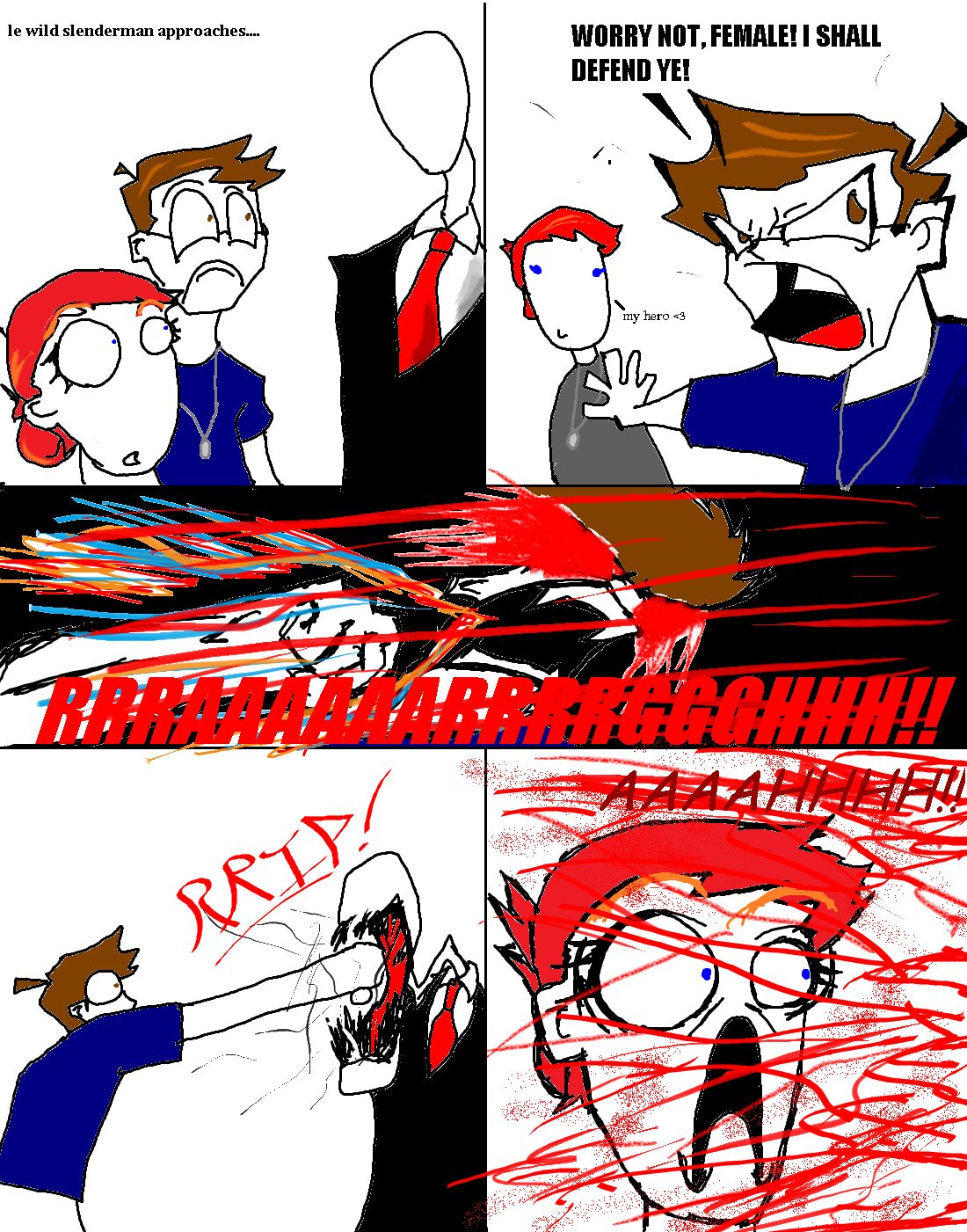 Raptor Inc.: Comic: Slenderman