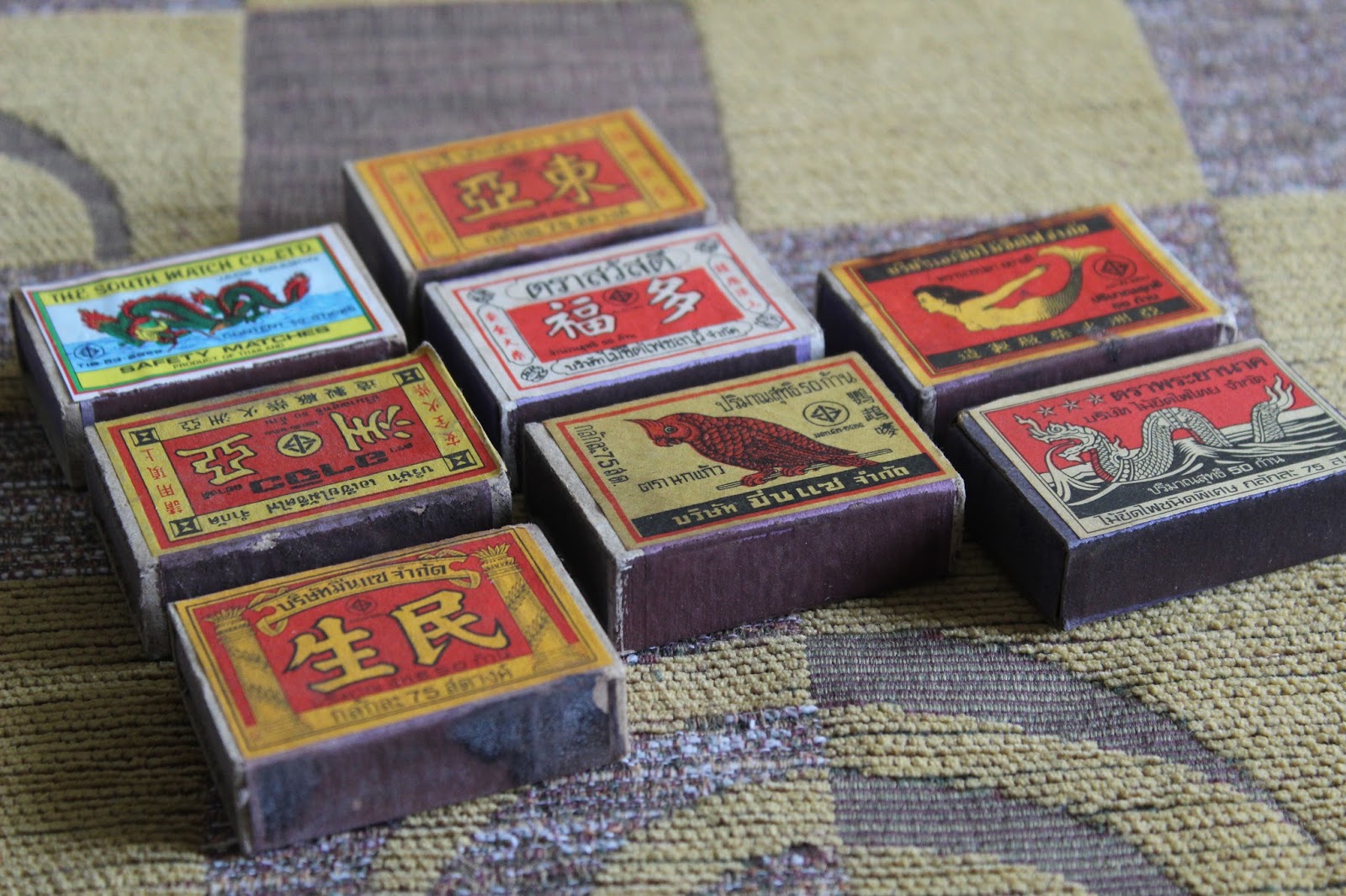 MATCHBOXES AND LABELS COLLECTION: May 2017