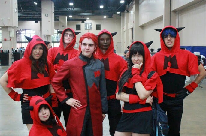 Pokemon Cosplay: Funny Pokemon Team Magma Cosplay