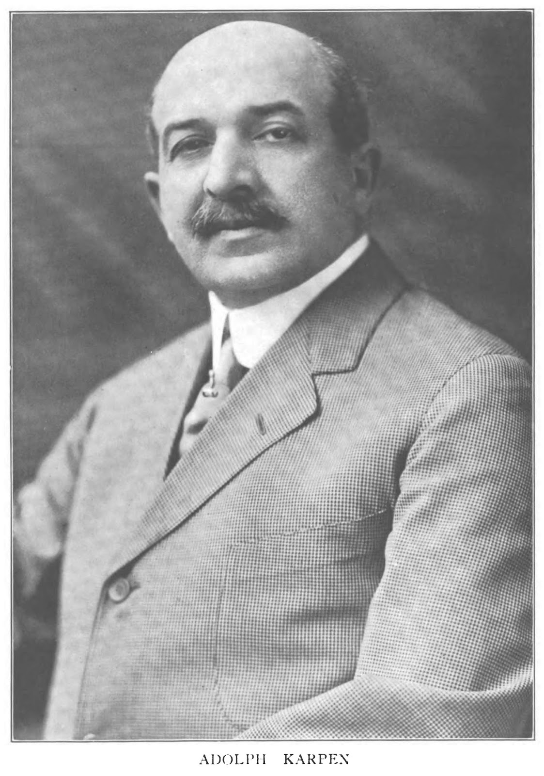 Under Every Tombstone: AN ASTUTE BUSINESSMAN - Adolph Karpen