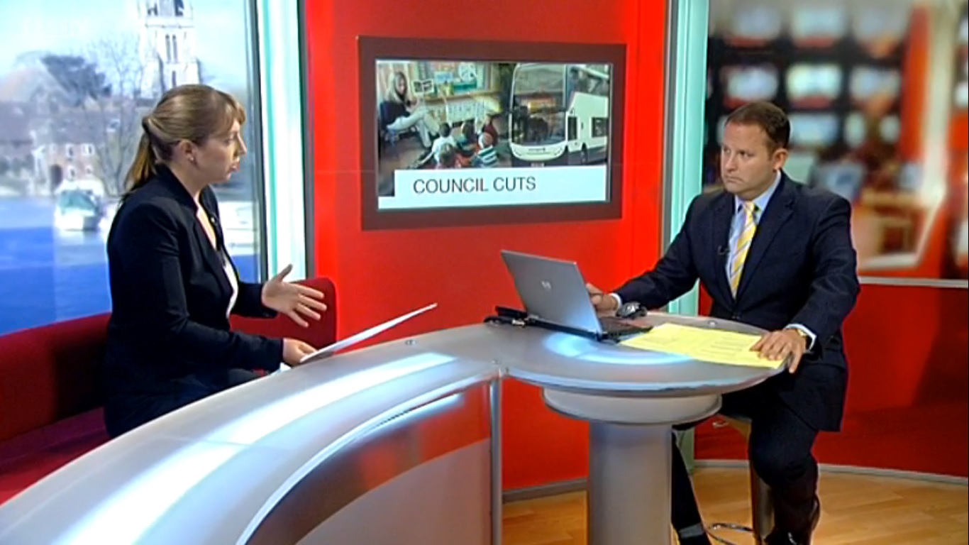 UK Regional News Caps: Emma Vardy - BBC South Today