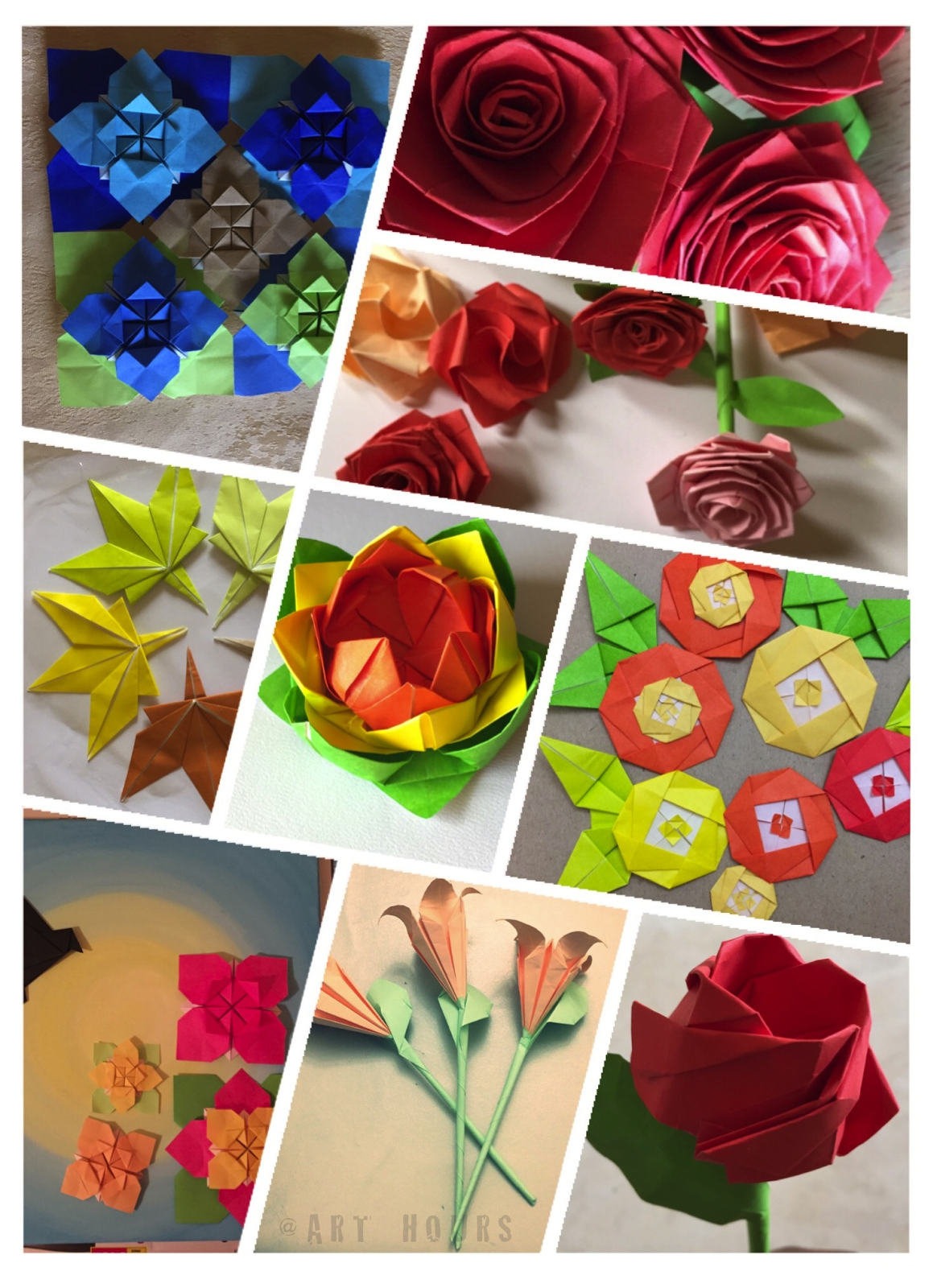 ArchGuide: Origami Models - A Glimpse to our Origami Journey so far...