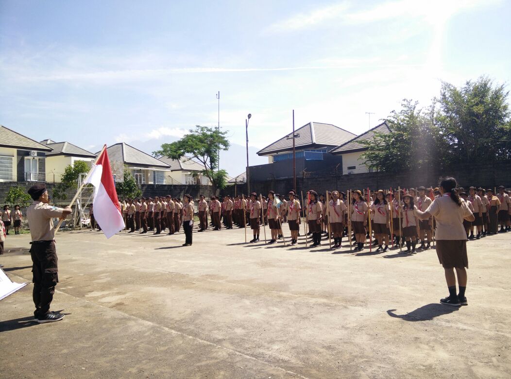 KEGIATAN PRAMUKA SMA IMMANUEL - KB IMMANUEL BATU