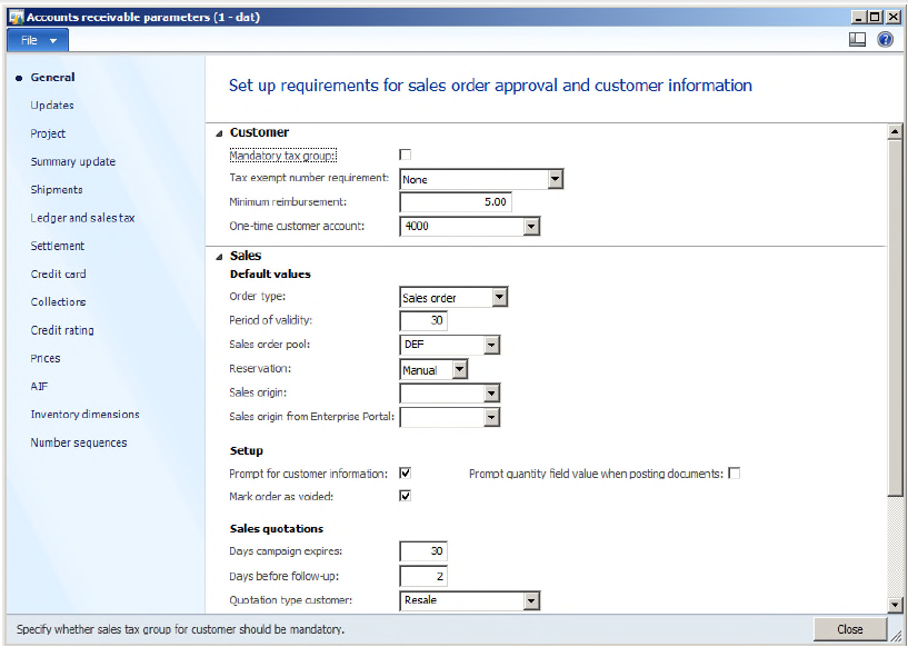 D365 F&O: FORM TEMPLATES