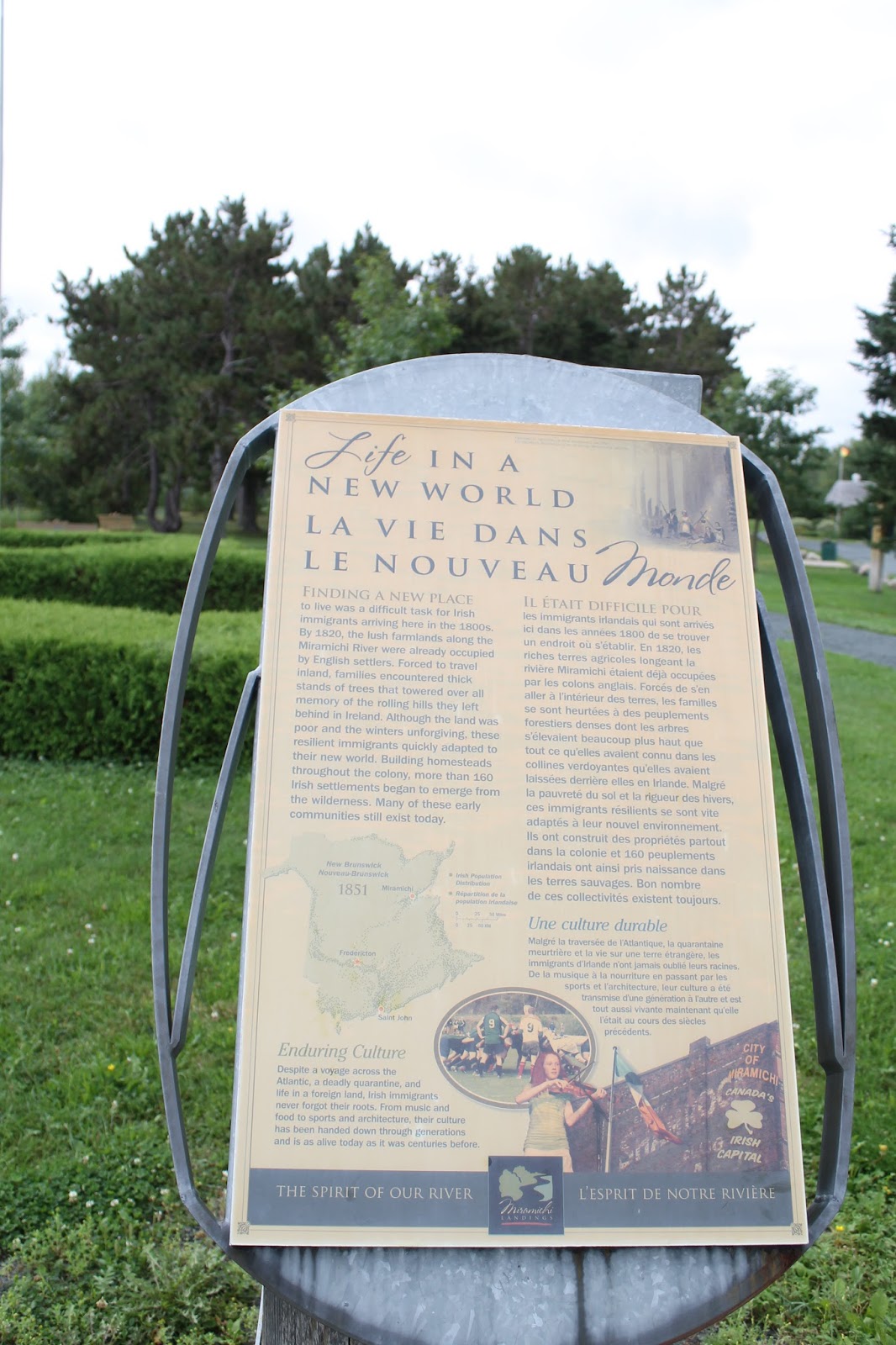 Explore Miramichi With Me: Historical Places: Middle Island Irish ...