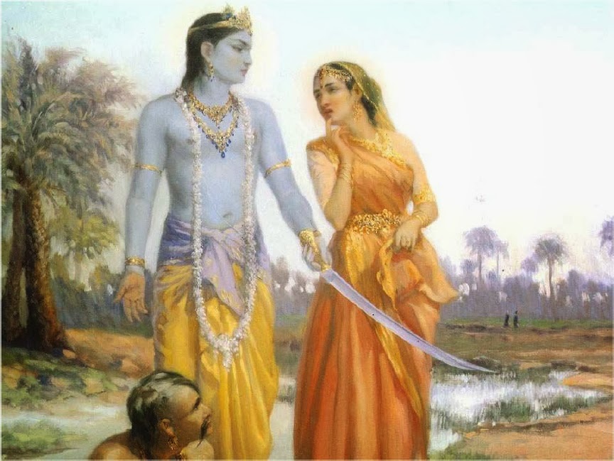 Marriage of Bhagavan Sri Krishna Paramaatma with Maata Rukmini Devi