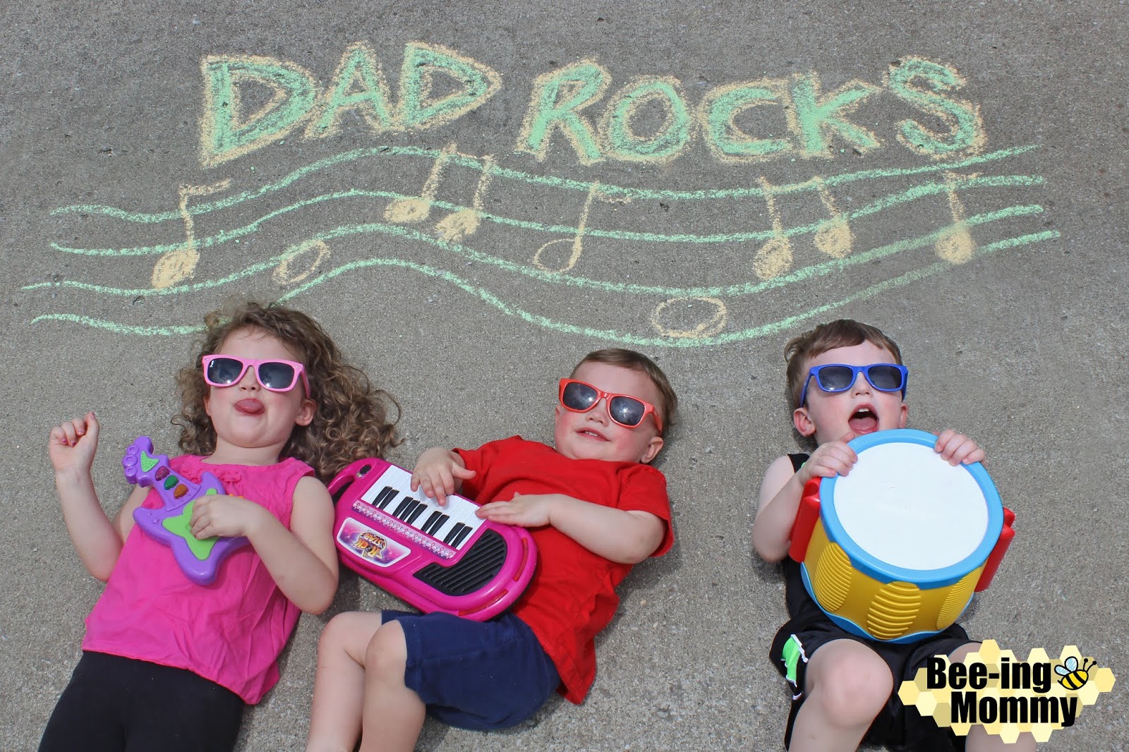 Father's Day Chalk Art Pictures