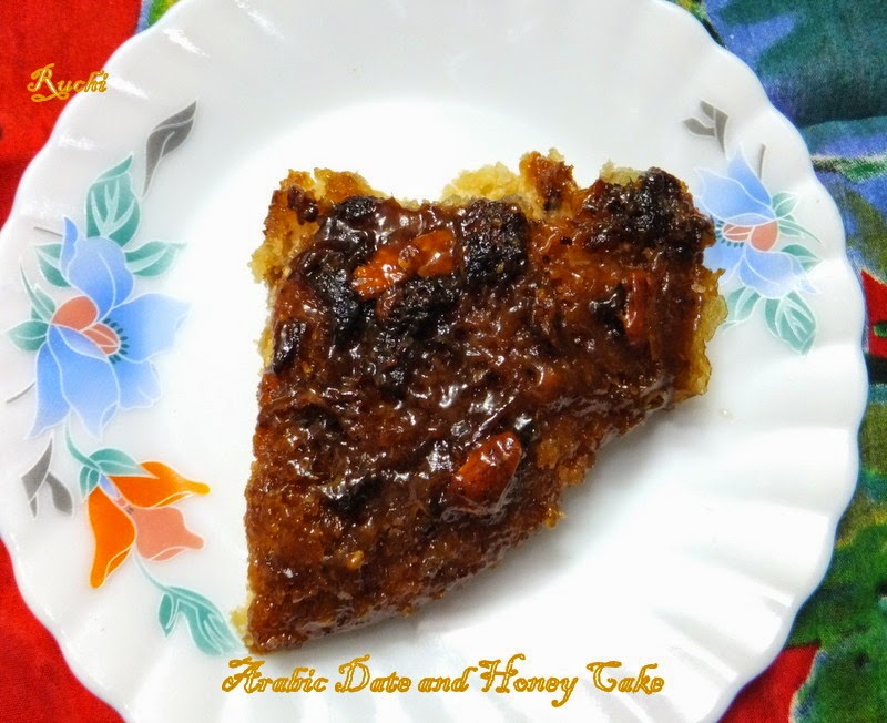 Ruchi: Arabic Dates and Honey Cake