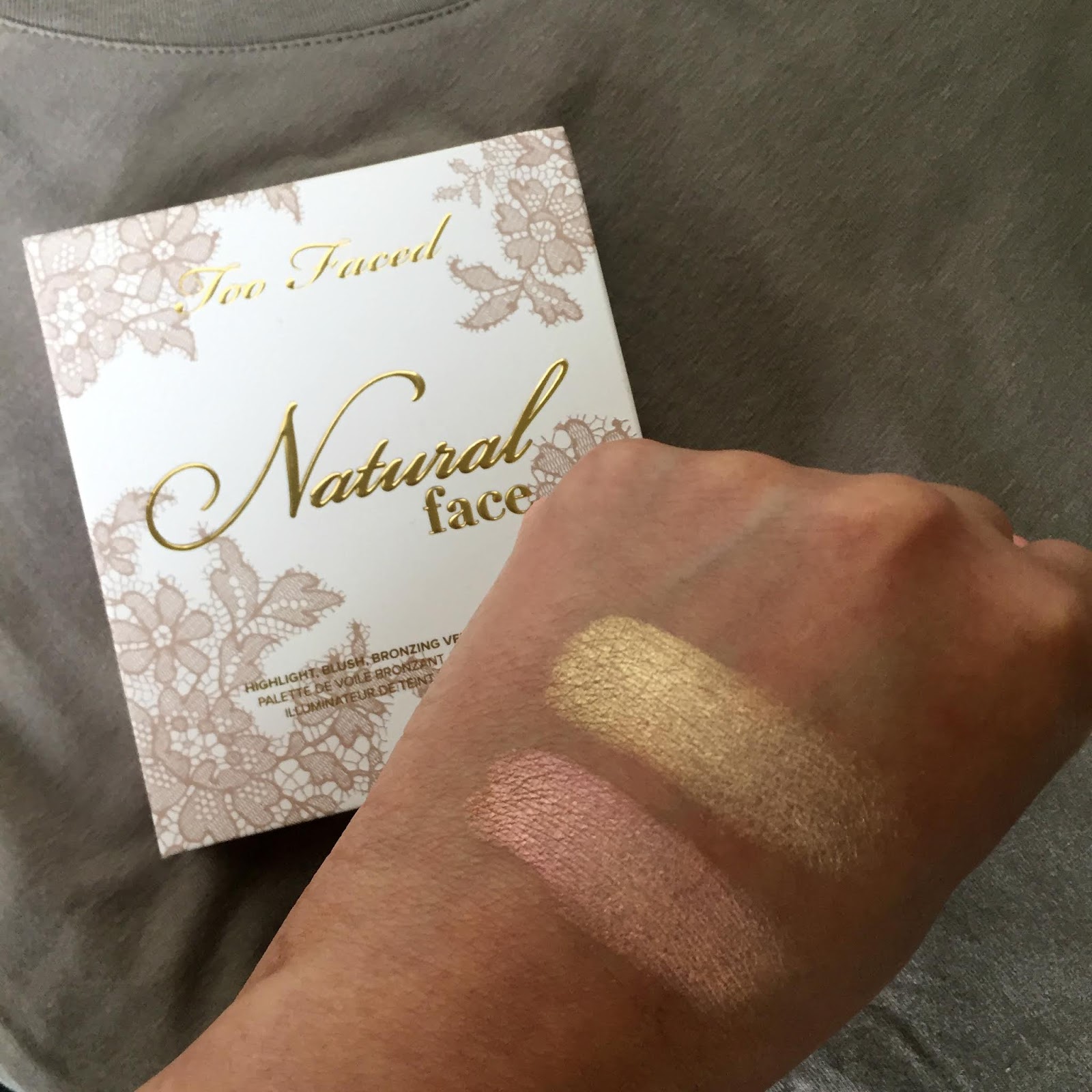 Too Faced Natural Face Palette and Natural Nudes Lipsticks Review and ...