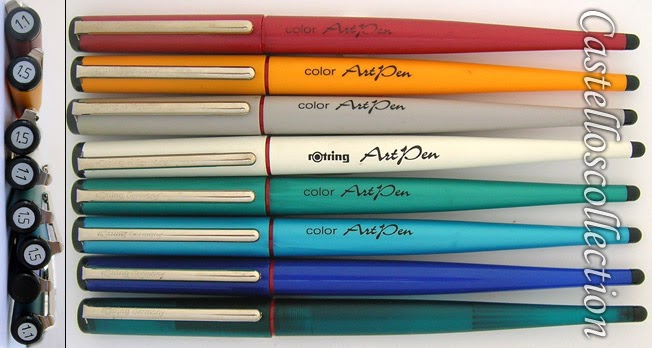rOtring ArtPen: Gotta Catch 'em All ! : r/fountainpens