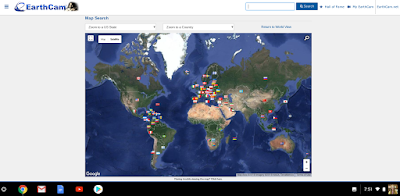 A Ginger Librarian: Google EarthCam: Discovering Your World