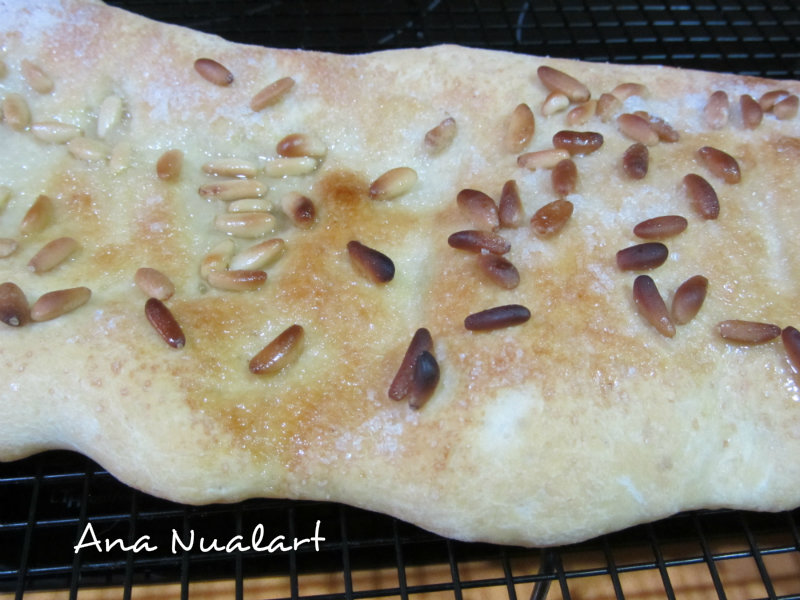 La cocinera de Bétulo: COCA DE FORNER (PANADERO) DE XAVIER BARRIGA