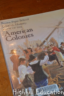 Highhill Homeschool: The Thirteen Colonies: American History for Kids