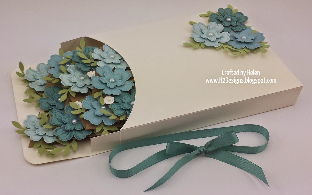 H2 Designs: FLORAL CASCADE CARDS