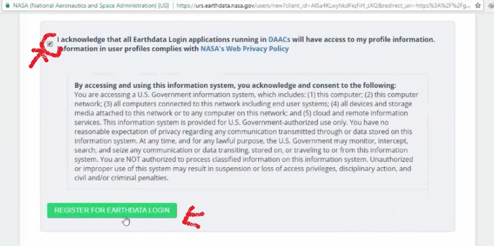 Cara membuat akun Gdex/Global Data Explorer