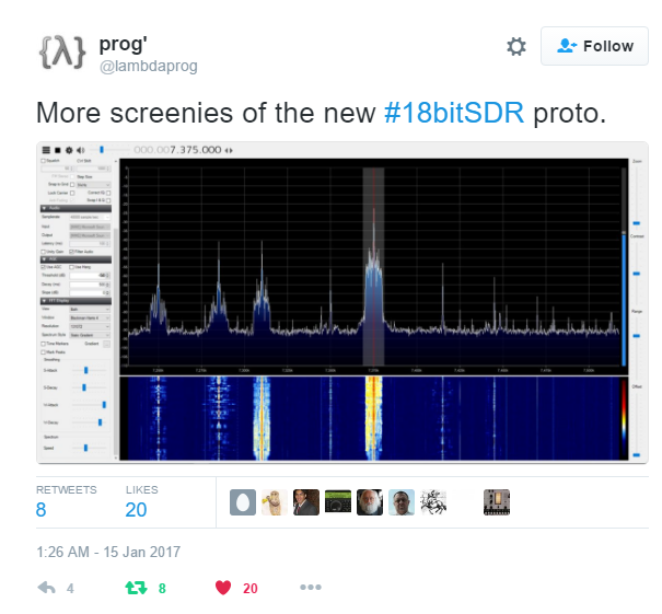 R A D I O A C T I V I T Y: New HF SDR prototype from the makers of #AirSpy