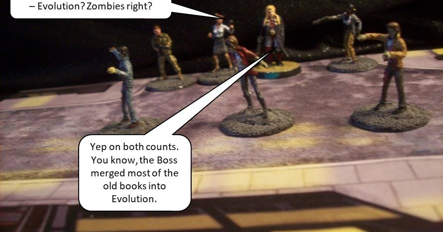 2 Hour Blog: All Things Zombie - Evolution. What's Inside?