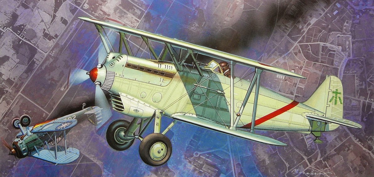 Airplanes in the skies + FAF history: Kawasaki Ki-10