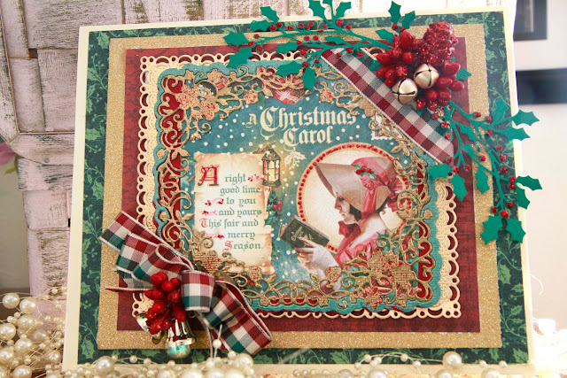 Really Reasonable Ribbon Blog: Ol' Christmas Carol Card