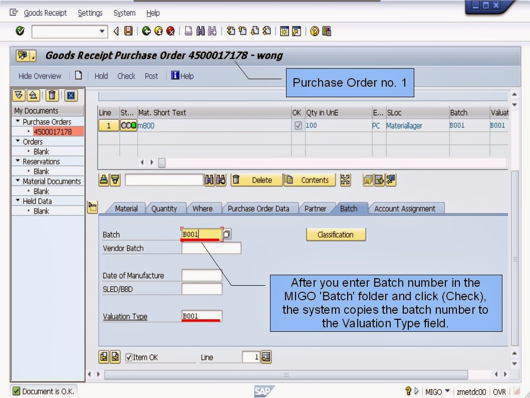 青蛙SAP分享 Froggy's SAP insights: Batch with Automatic Valuation Type ...