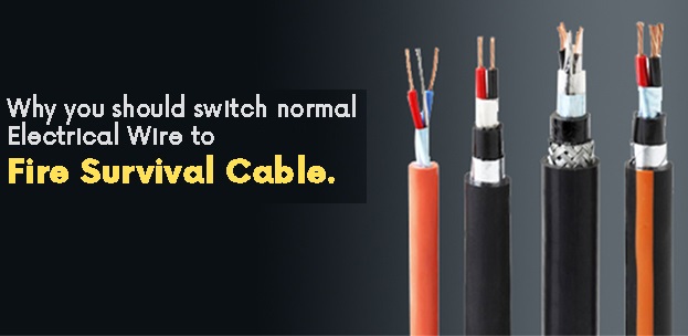 Arindam Bhadra Fire Safety : Safety installation normal Electrical Cable to Fire Survival Cable