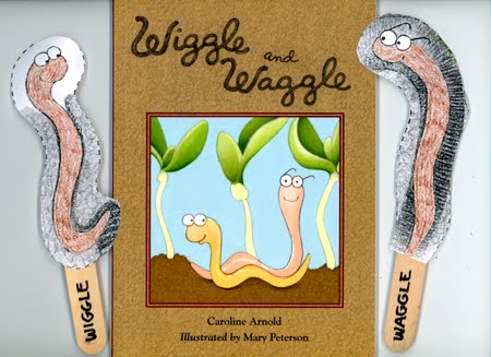 Caroline Arnold Art and Books: Wiggle and Waggle and Gummi Worm Day