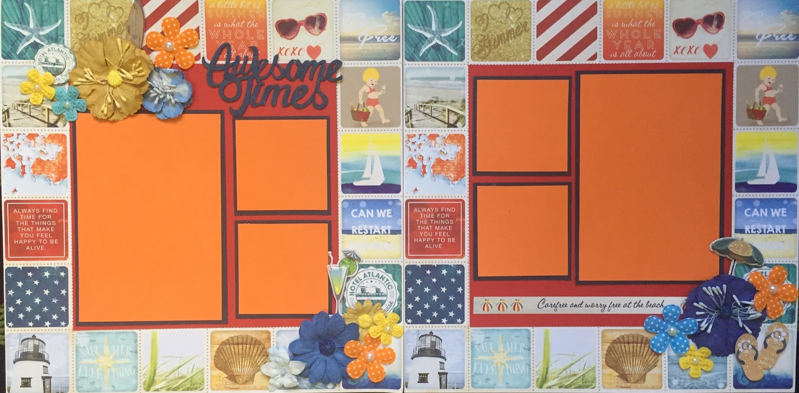 AMAZING GRACE Paper Crafts: BoBunny Boardwalk