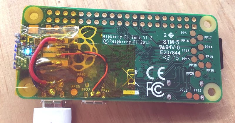 기술 여행자 (ArsViator): 라즈베리 파이 제로 테스트 패드 배치 (Raspberry Pi Test Pad Layout)
