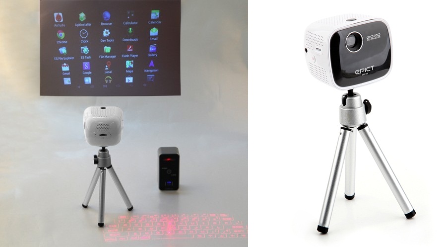 Últimas Tendencias: EPICT EPP-100 Android pc con picoproyector
